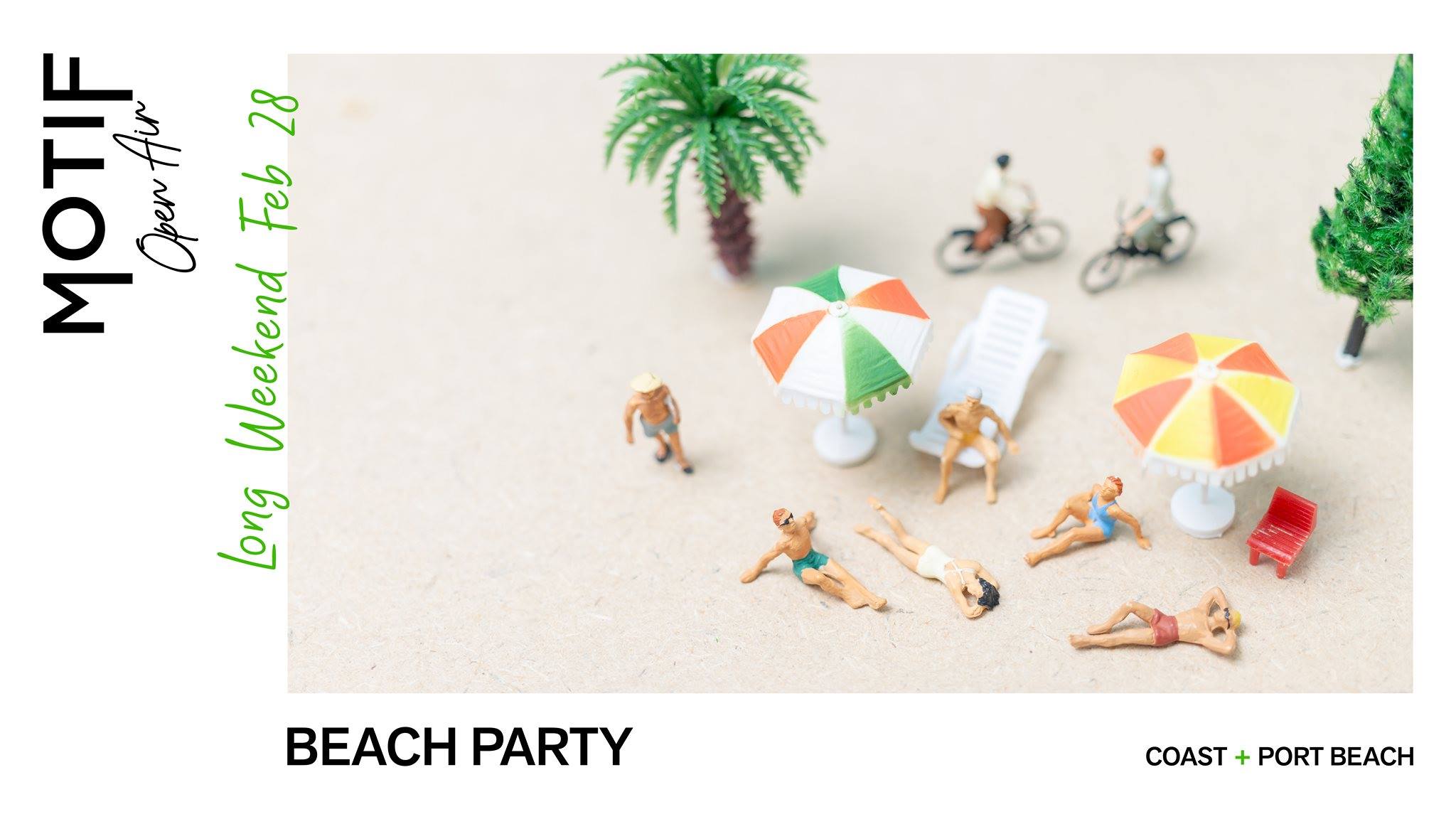 Motif Open Air // Beach Party - Welcome To Perth