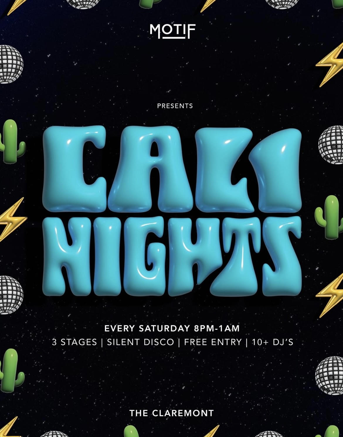 MOTIF Presents 'CALI NIGHTS' At The Claremont Hotel - Welcome To Perth